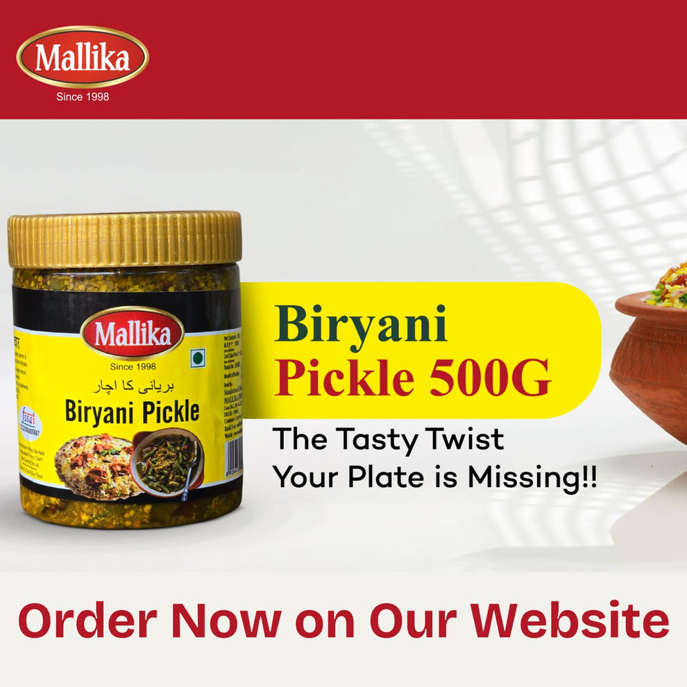 Biryani Pickle 500g – Mallika Shop