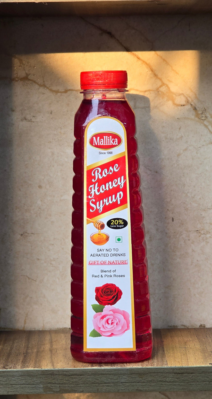 Rose Honey syrup 750 ml – Mallika Shop